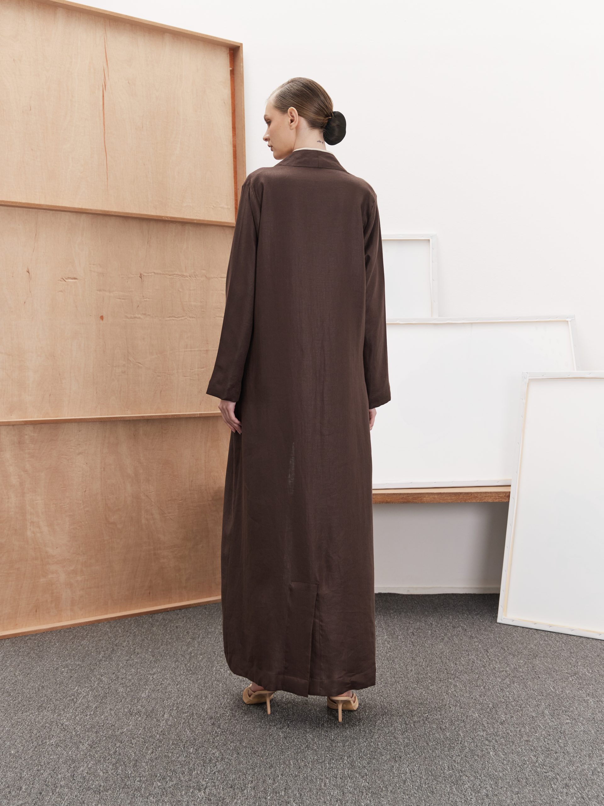 Brown Linen - Zah Design