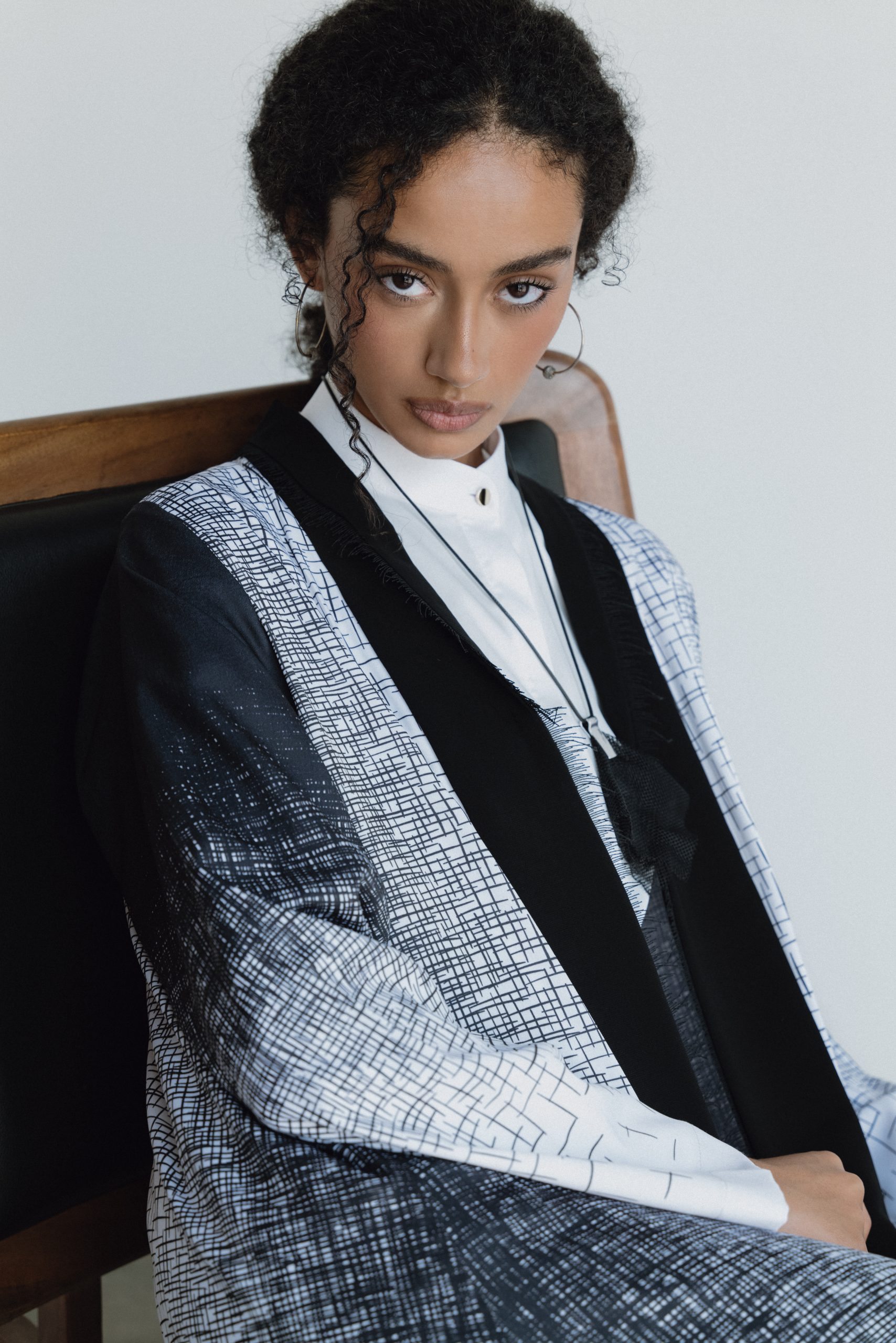 light crepe print - Zah Design