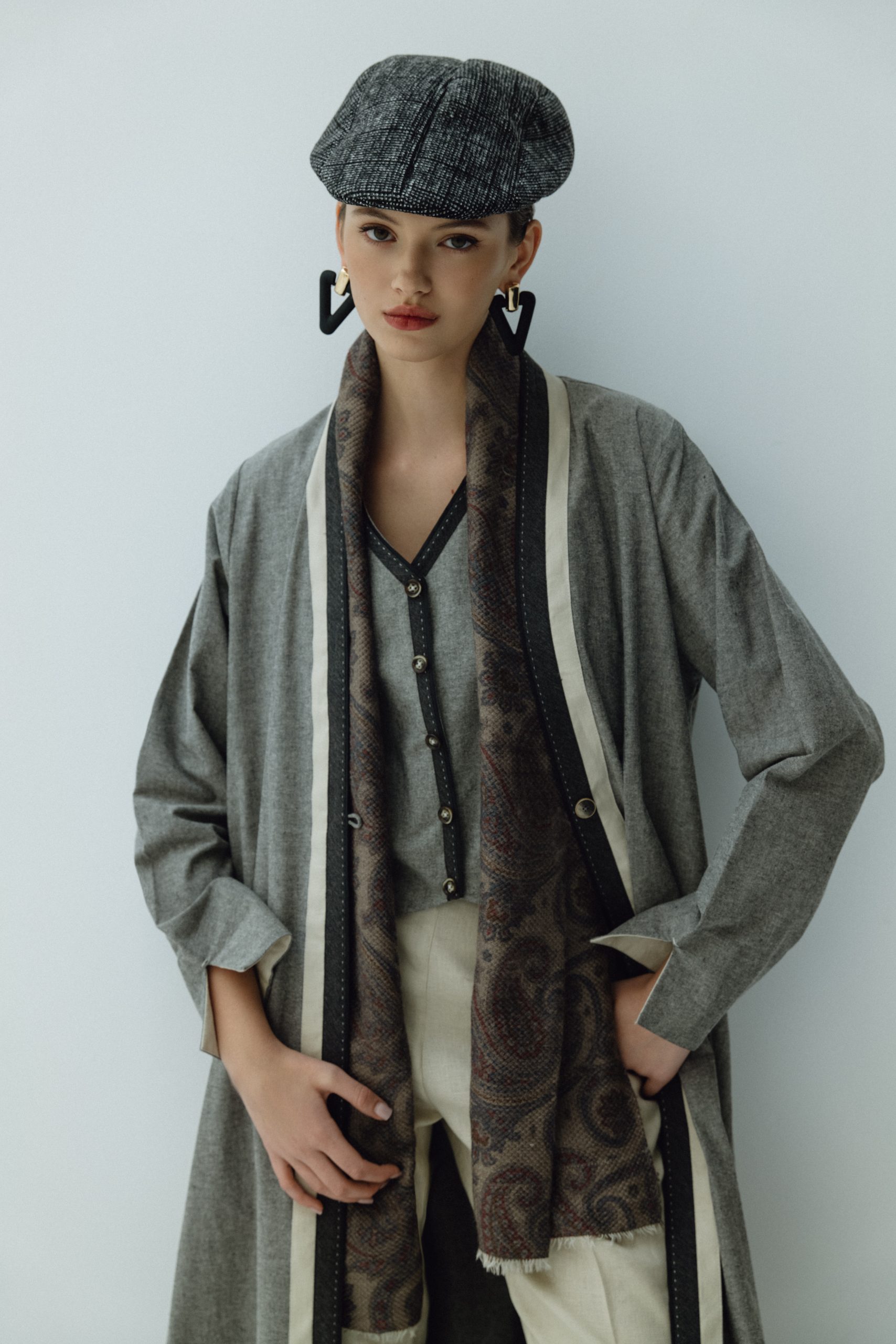 Gray cotton - Zah Design