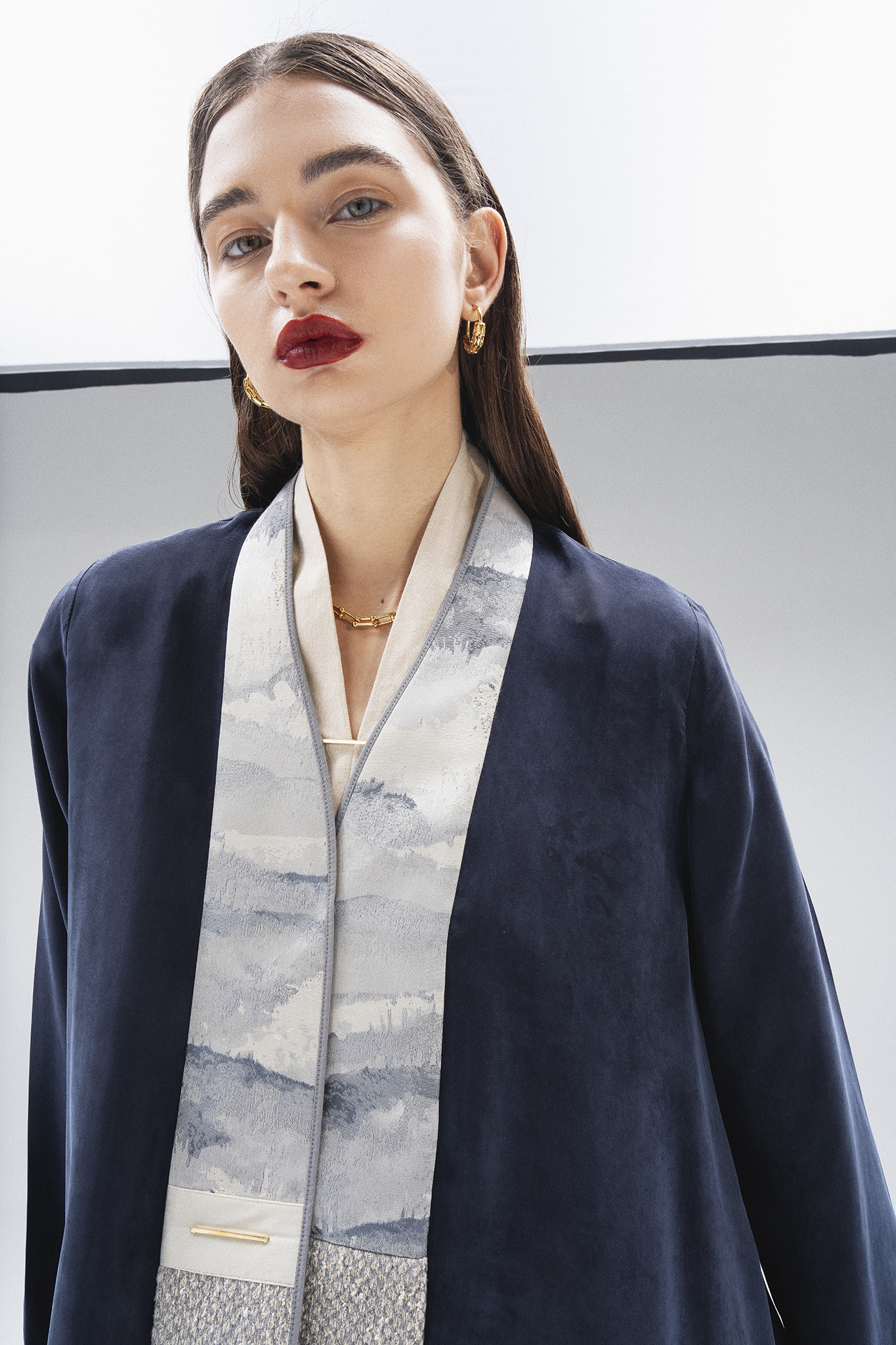 blue silk - Zah Design